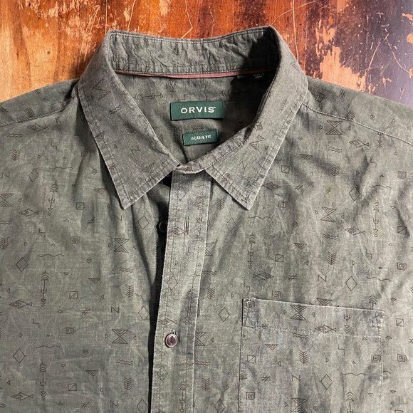 Orvis | Shirts | Western Symbols Shirt | Poshmark